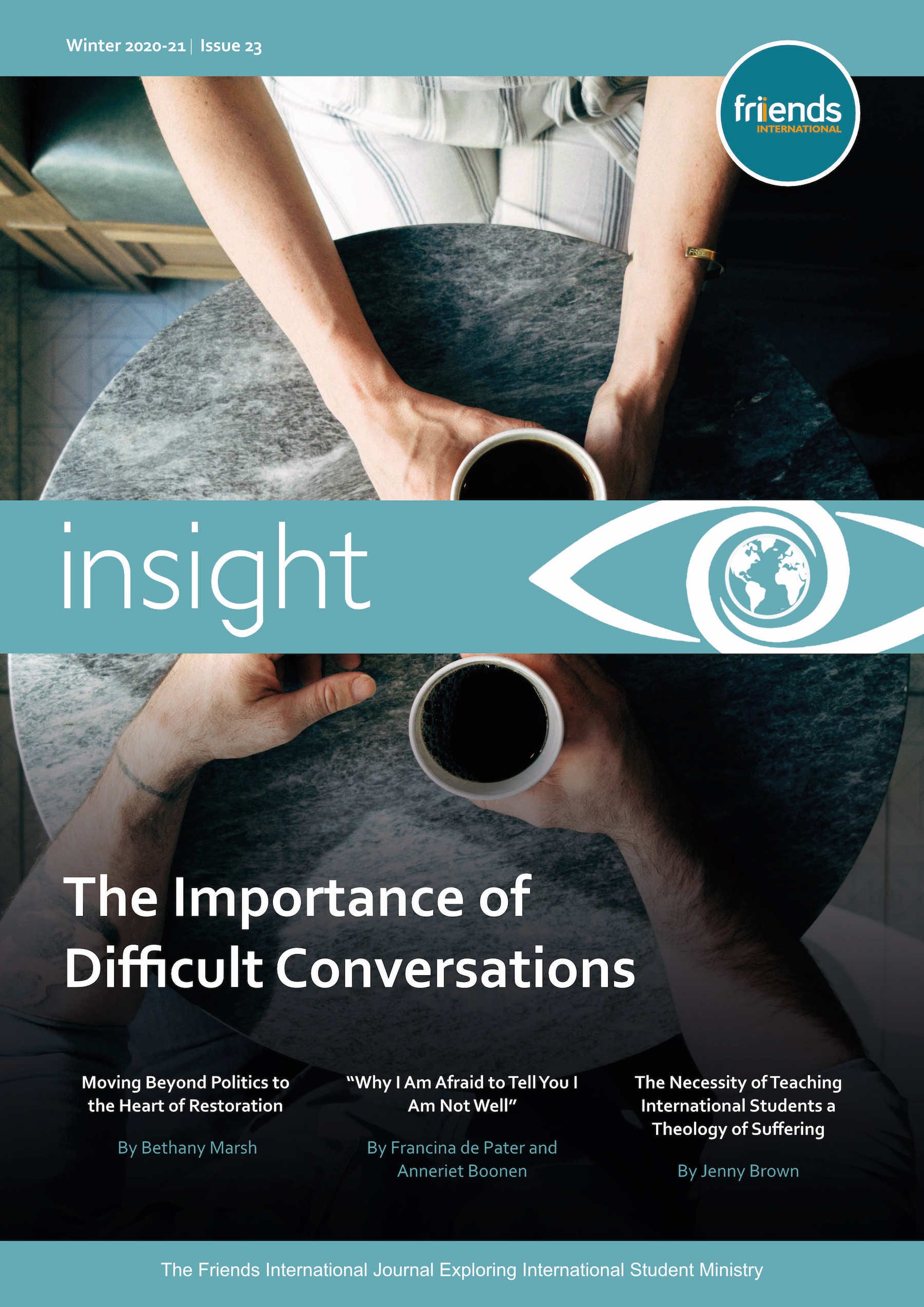 Insight Journal: The Importance of Difficult Conversations - Friends ...