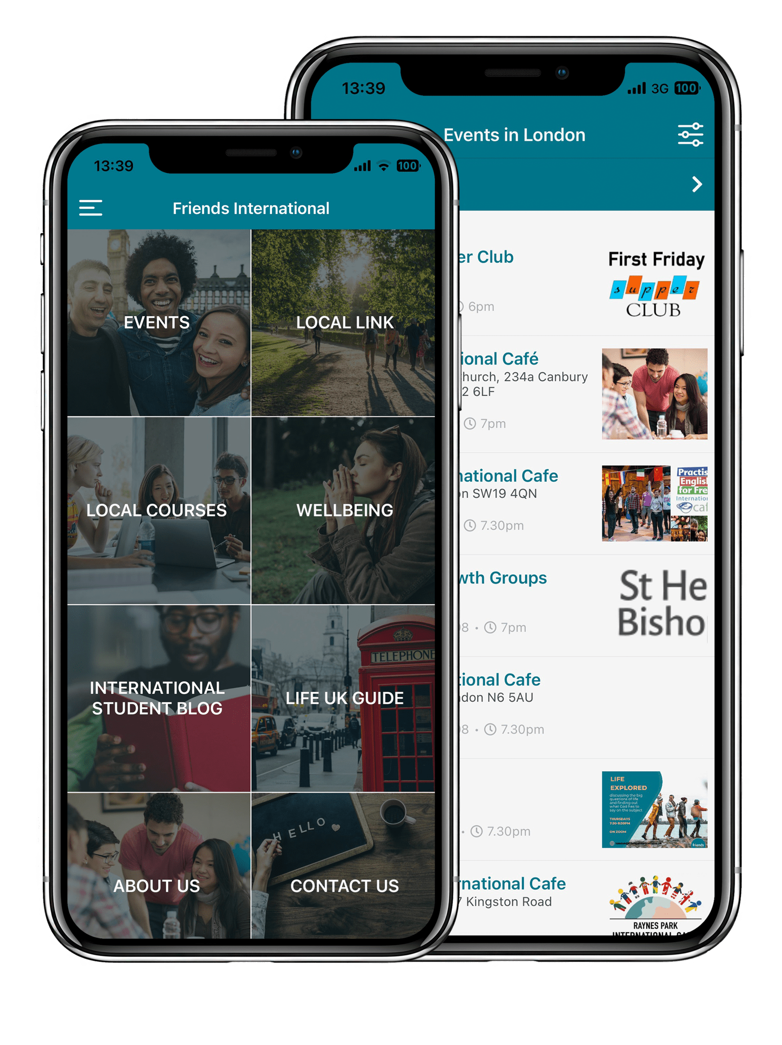 The App for International Students in the UK - Friends International